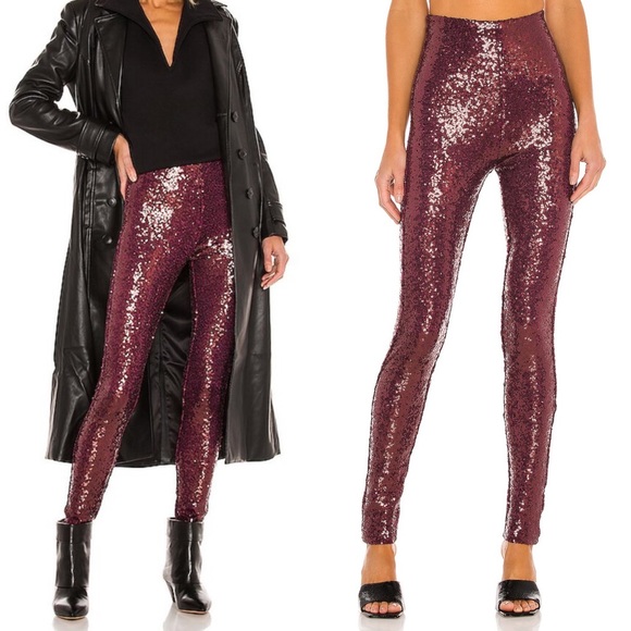 Commando | Pants & Jumpsuits | New Commando Sequin Leggings Womens M ...